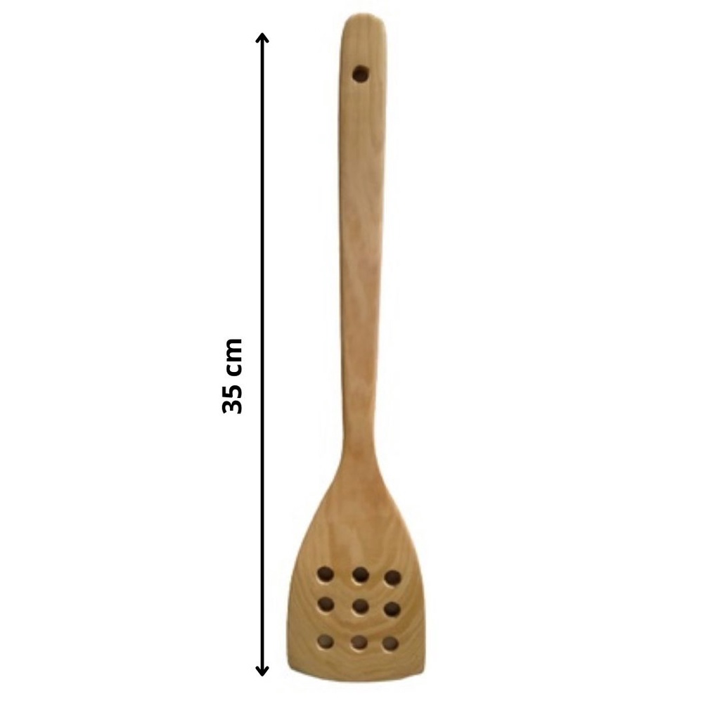 SUTIL BOX BESAR LUBANG KAYU UNTUK PENGGORENGAN | Lazada Indonesia