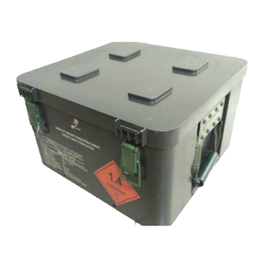 Ar-Raihan-Kotak Bekas Peluru AMUNISI Fiber PPC PINDAD Box Serbaguna ...