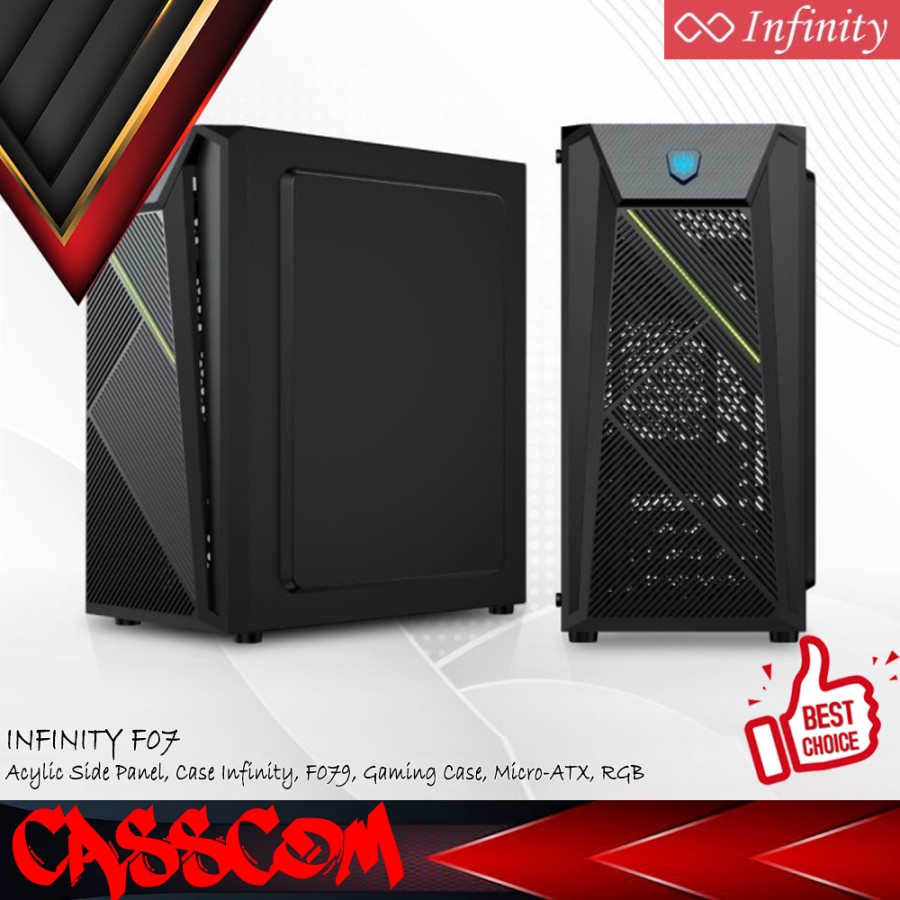 Casing Infinity INF-07 With Power Supply 250W - Computer Case M-ATX ...