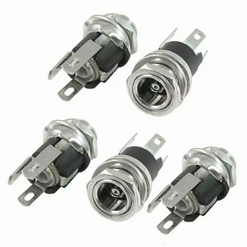 Soket DC Bulat DRAT BESI Socket 3 pin | Lazada Indonesia
