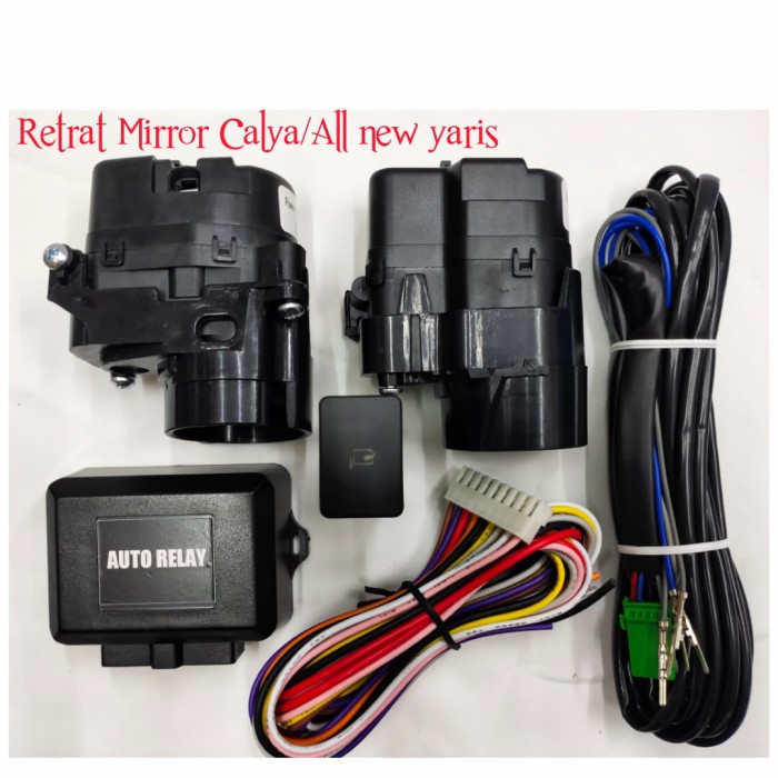 Auto Retract Spion mirror + Modul Toyota Calya / All New Yaris | Lazada ...