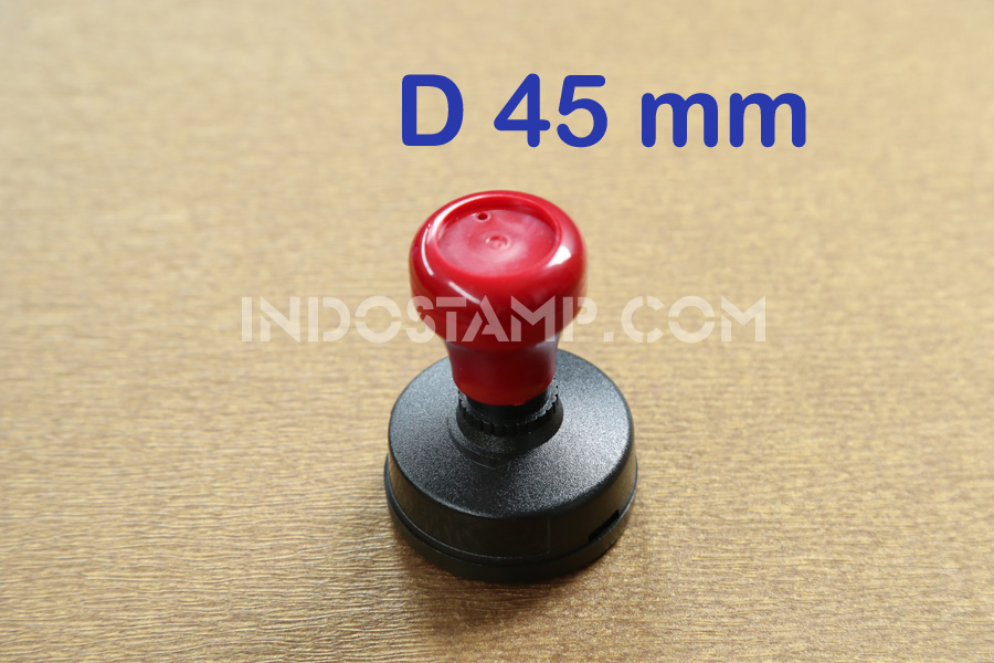 gagang stempel flash BULAT D40 D42 D45 D17 D23 D25 D28 D35 stamp ORIGINAL grosir bahan stempel ...