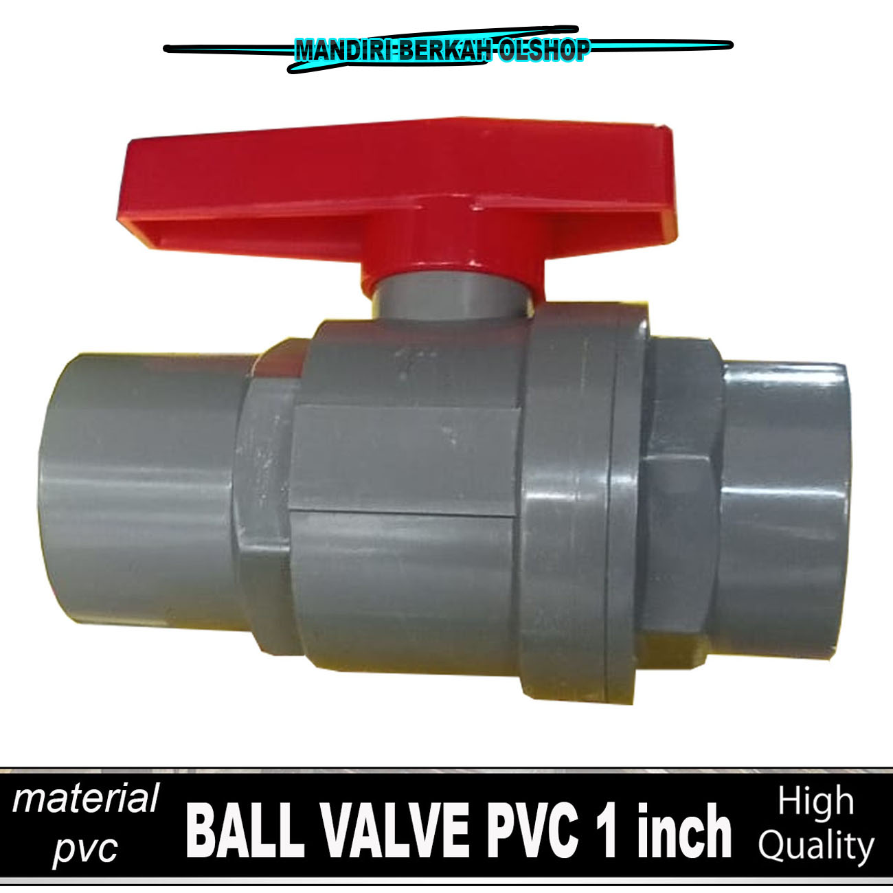 Stop Kran Pvc 1" inch / Ball Valve Ballvalve Pvc 1 Inch | Lazada Indonesia