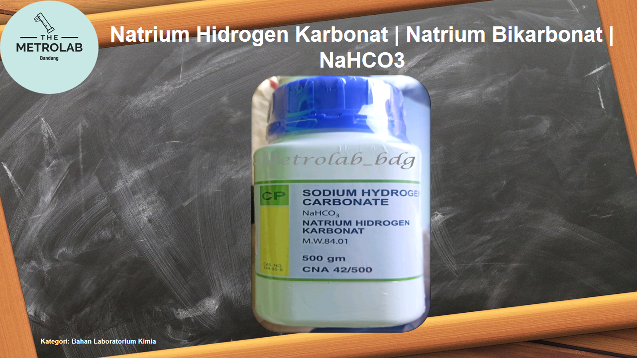 Natrium Hidrogen Karbonat (500 g/botol) | Natrium Bikarbonat | Sodium ...
