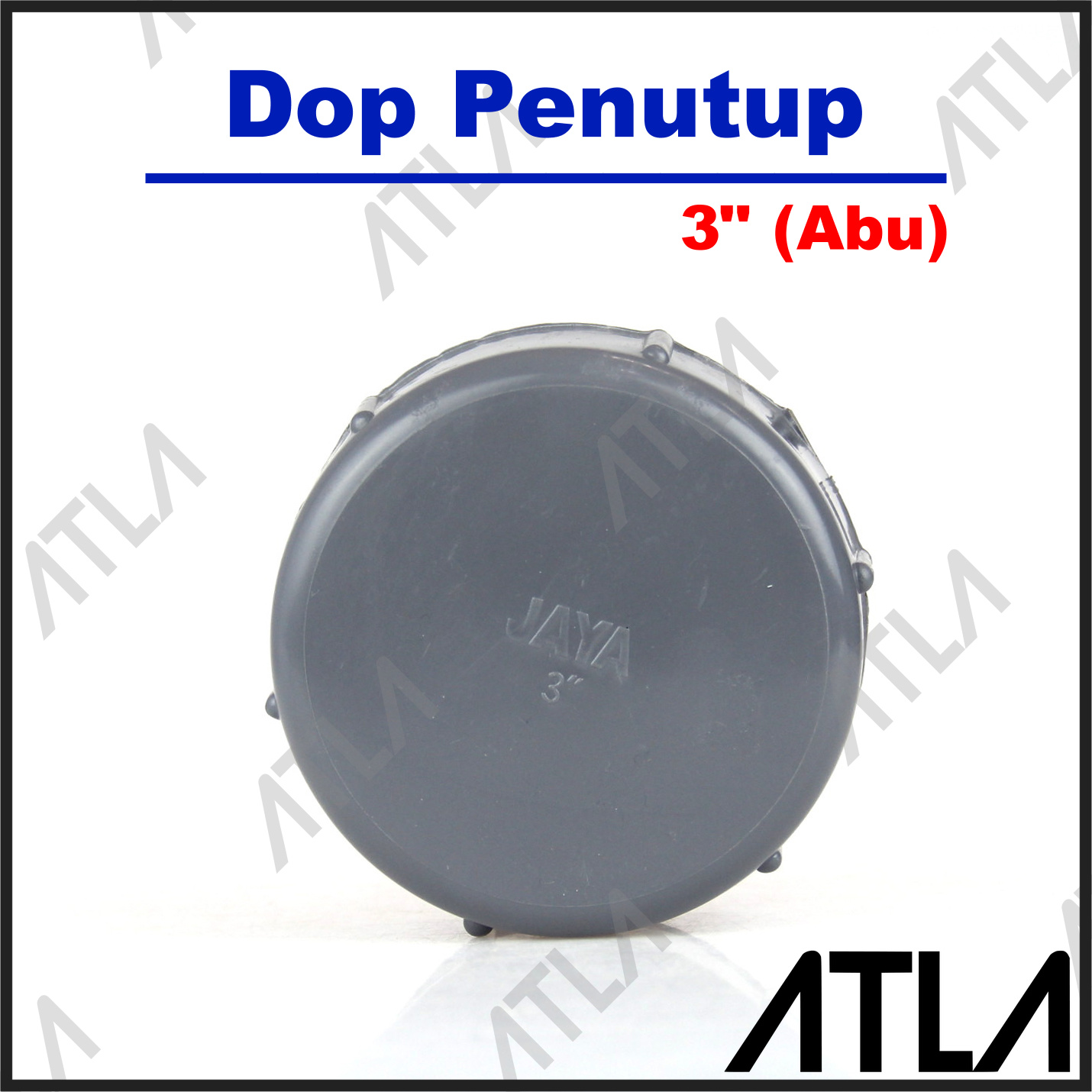 Dop Pipa Paralon 3" PVC Cap Penutup Sambungan Endcap 3 Inch ICP088 ...