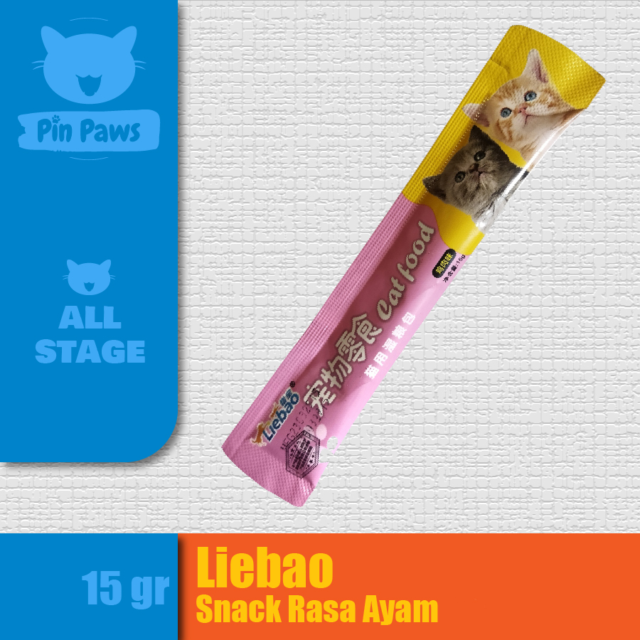 Snack Kucing LIEBAO 15 gr Creamy Treats | Lazada Indonesia