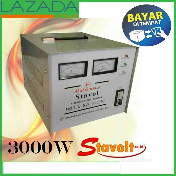 Stavol/Stabilizer Matsunaga 3000 Watt svc 3000va Penstabil listrik PLN ...