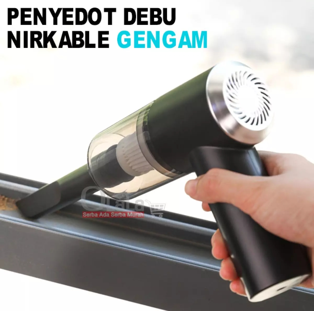 Vacum Cleaner Portable Mini 2in1 Vacuum Cleaner LED Rechargeable ...