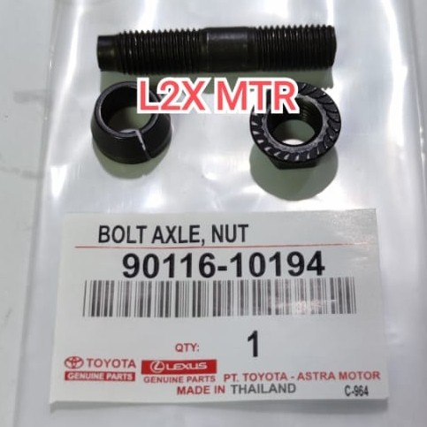 BOLT AXLE - BOLT NAP RINO DYNA 14B HT DUTRO HINO (BAJA) | Lazada Indonesia