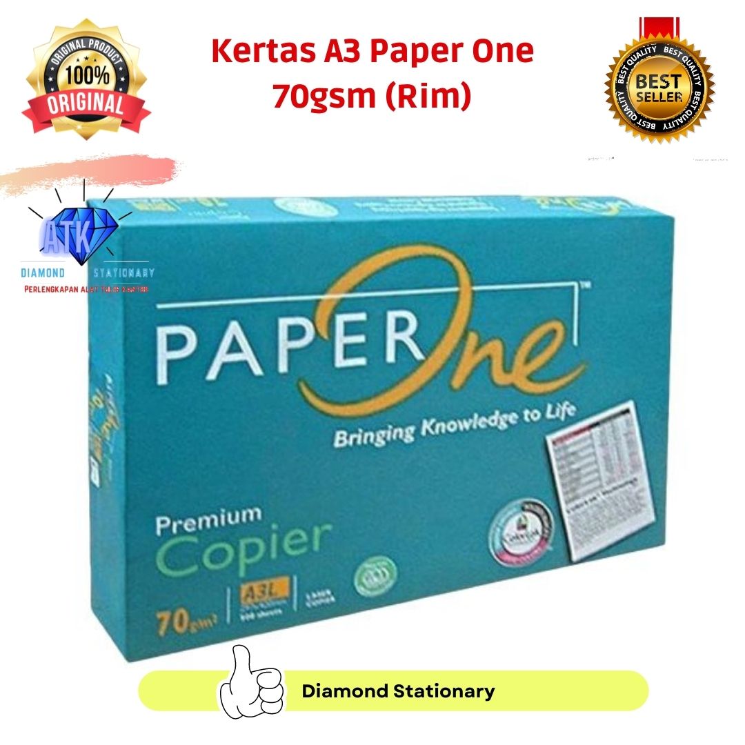 Kertas A3 Paper One 70gsm (Rim) | Lazada Indonesia