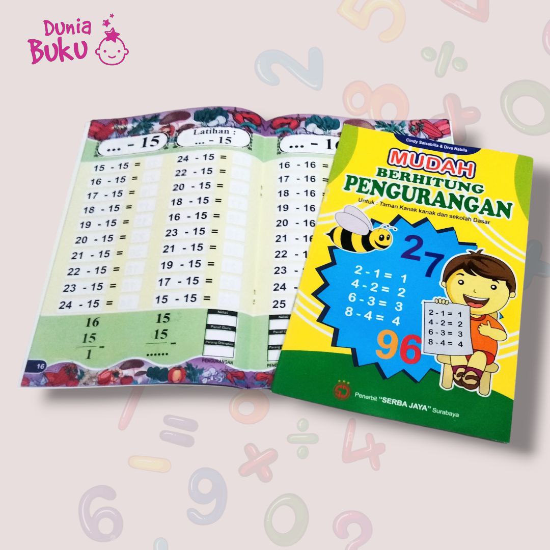 Mudah Berhitung - Perkalian Pembagian Pengurangan Penambahan | Lazada ...