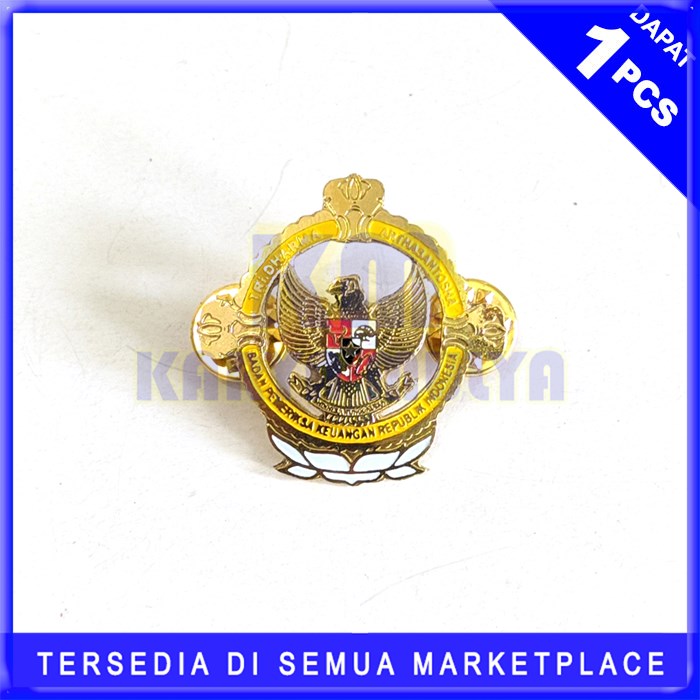Pin Garuda Lencana Logo BPK Badan Pemeriksa Keuangan RI - KM / 1pcs ...