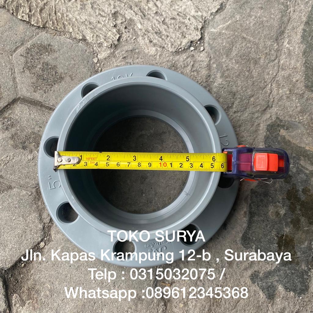 FLANGE PIPA 5" FLANGE 5" FLANGE 5 INCH FLANGE PVC 5" FLANGE PVC 5 INCH ...