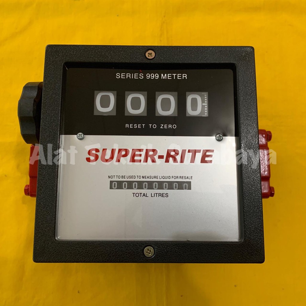 FLOW METER SUPER-RITE 1 1/2" X 4 DIGIT ; 1" X 3 DIGIT DOMAX HD HEAVY ...