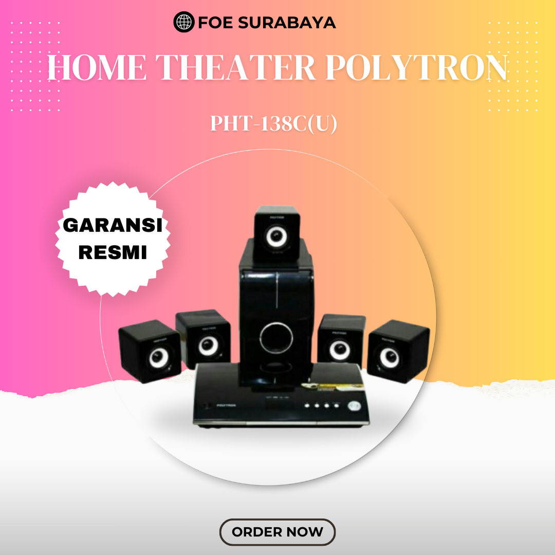 {EKS - DISPLAY} HOME THEATER POLYTRON Type PHT-138C(U) | Lazada Indonesia