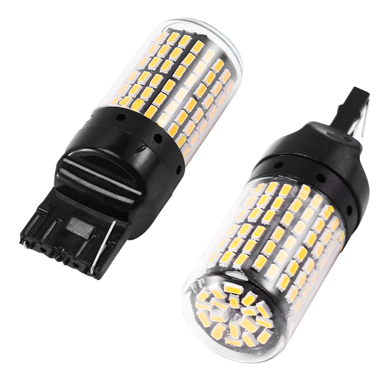 2Pcs Super Bright Canbus T20 7440 W21W Wy21W 144-Smd Reverse Light Turn ...