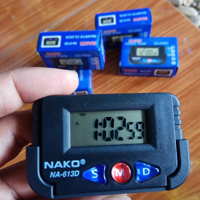 Jam Digital Mobil Original/Jam mobil Kecil | Lazada Indonesia