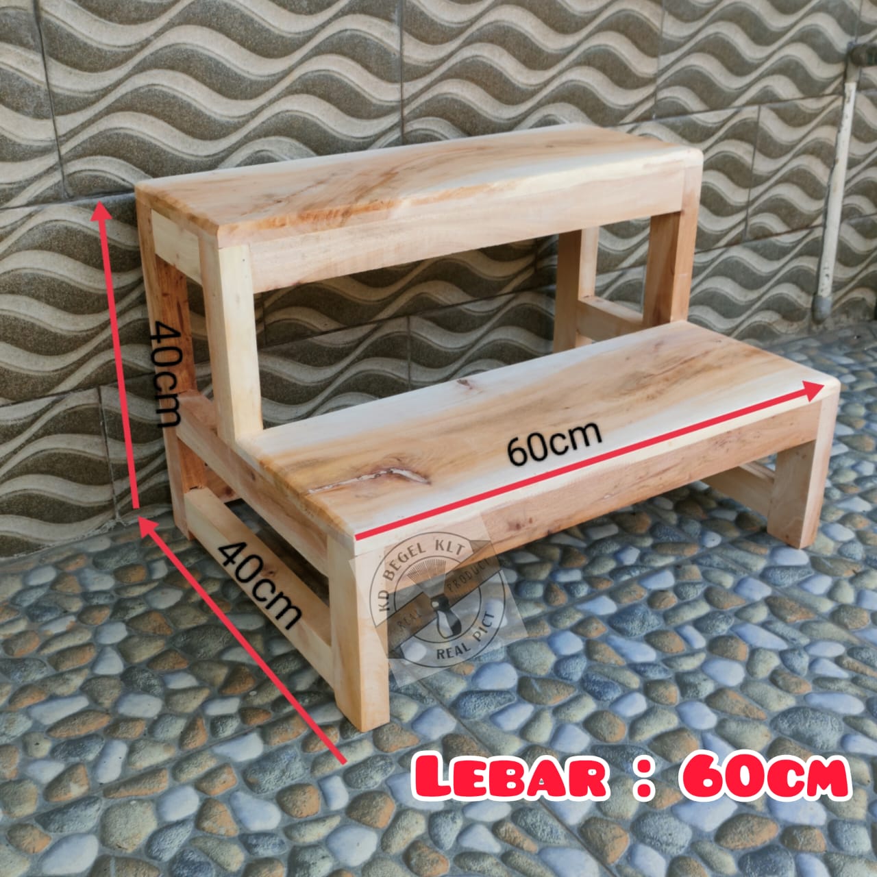 tangga kayu susun | bangku tangga serbaguna | Lazada Indonesia