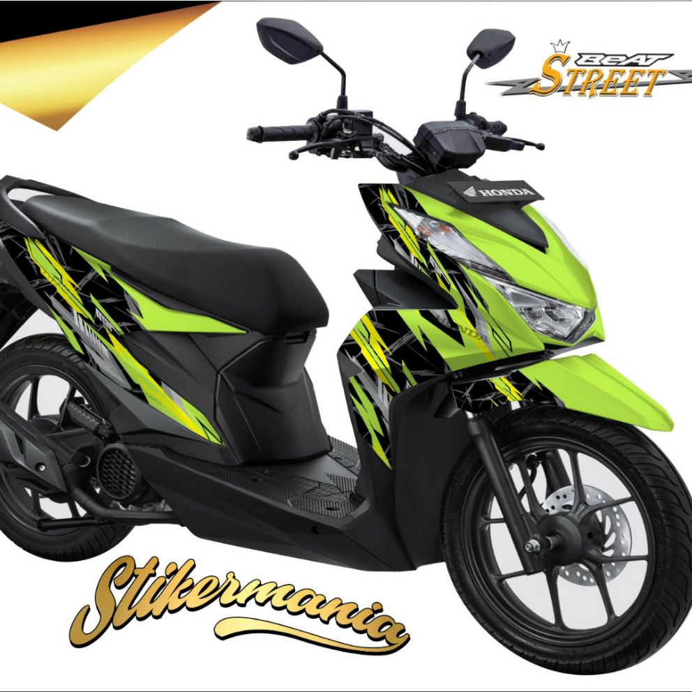 Decal sticker Beat street full body grafis Hijau | Lazada Indonesia