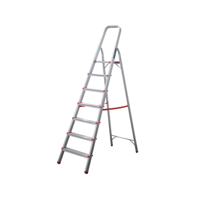 LIVEO Tangga Aluminium Lipat 7 Step Household Ladder | Lazada Indonesia
