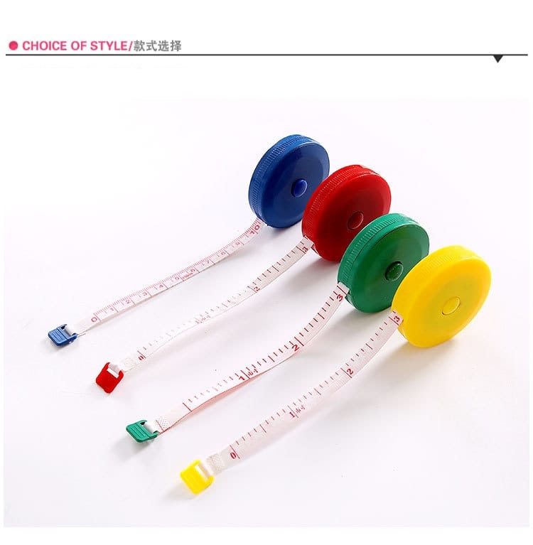 Meteran Putar 150 cm Mini Pengukur Lingkar Perut Tukang Jahit | Lazada ...