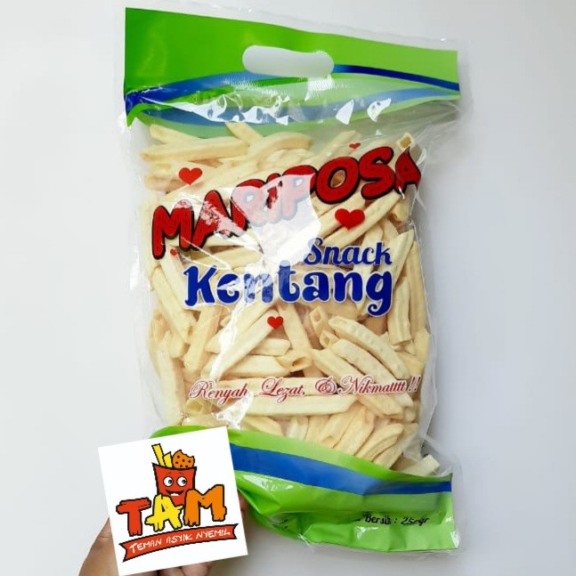 Snack Stik Kentang Mariposa Original 250 Gram - Tam Snack | Lazada ...