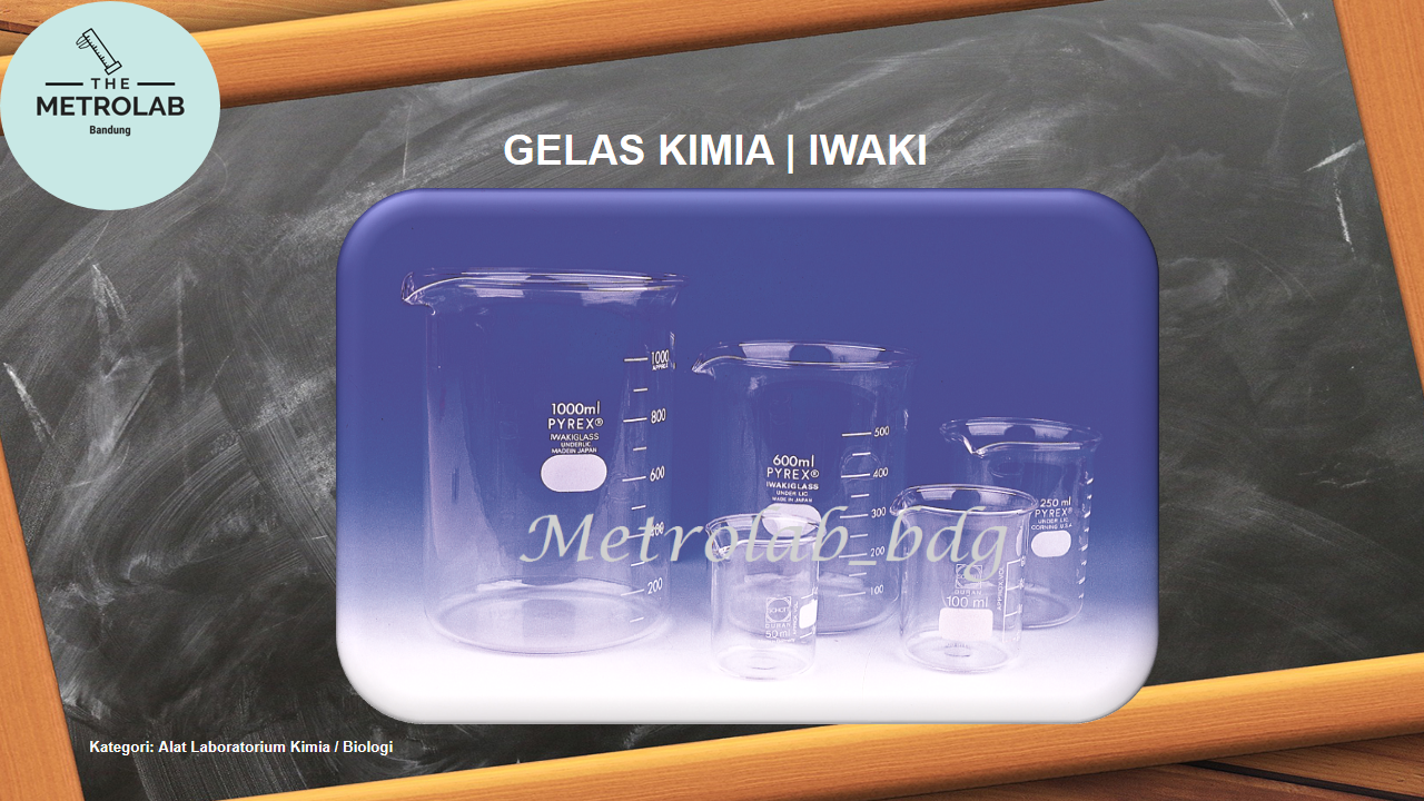 Gelas Kimia | Beaker | merk IWAKI | 20 ml - 200 ml - 2000 ml | Lazada Indonesia