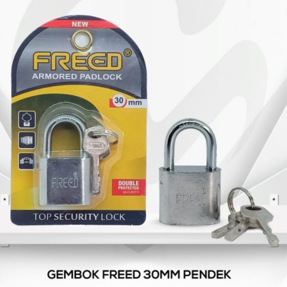 Gembok Kunci Pagar Gembok Panjang Freed Amored Padlock 30mm - 40mm ...