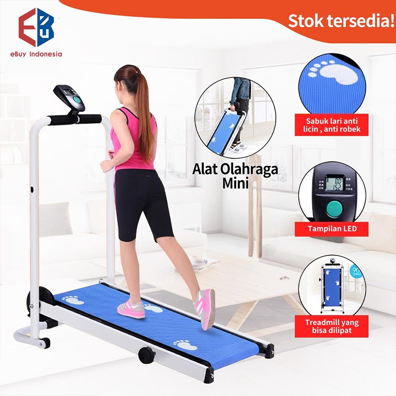 Treadmill Manual MultiFungsi Treadmill 7 in 1-Alat Fitness Termurah ...