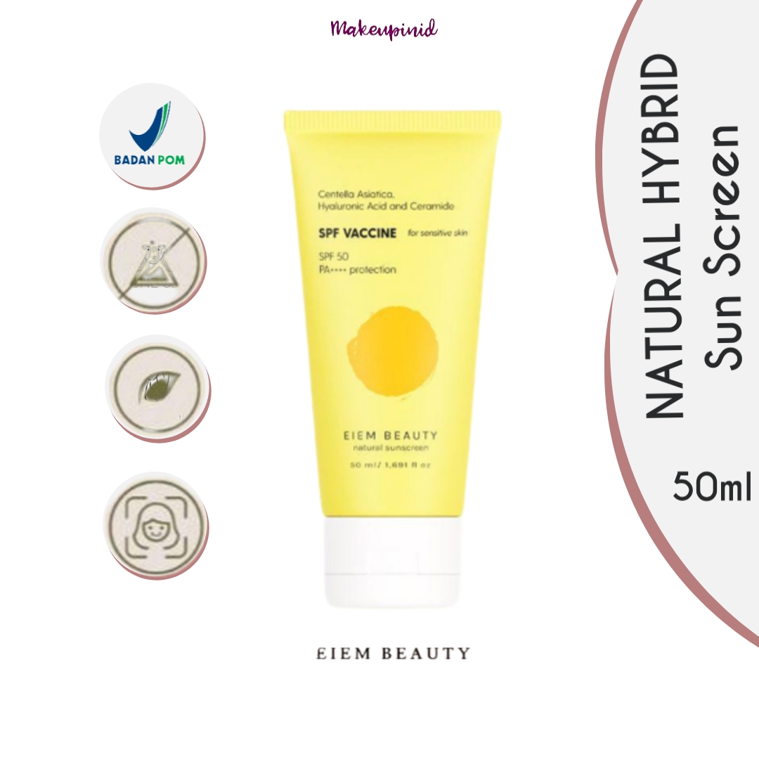EIEM Natural Hybrid Sunscreen Spf 50 PA++++ [READY] | Lazada Indonesia
