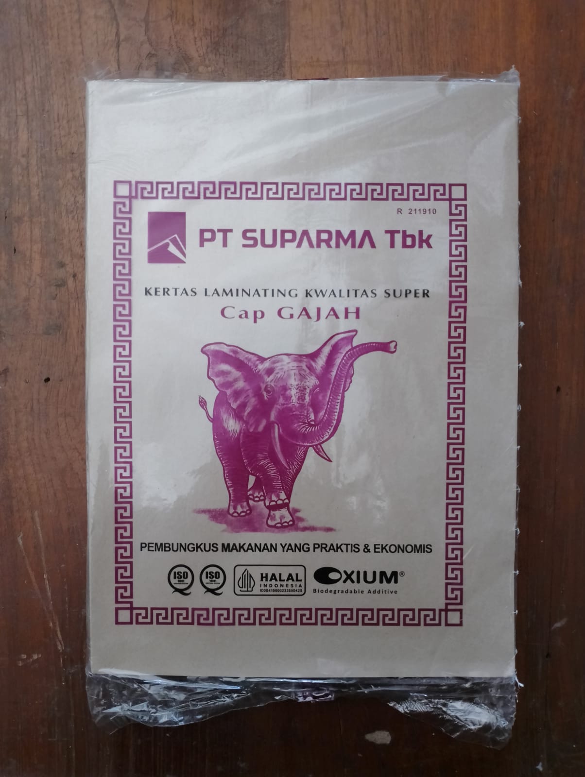 Kertas Nasi Coklat Kertas Minyak Cap Gajah Ungu Isi 250 Lembar Kertas ... Kertas Nasi Coklat Kertas Minyak Cap Gajah Ungu Isi 250 Lembar Kertas ...