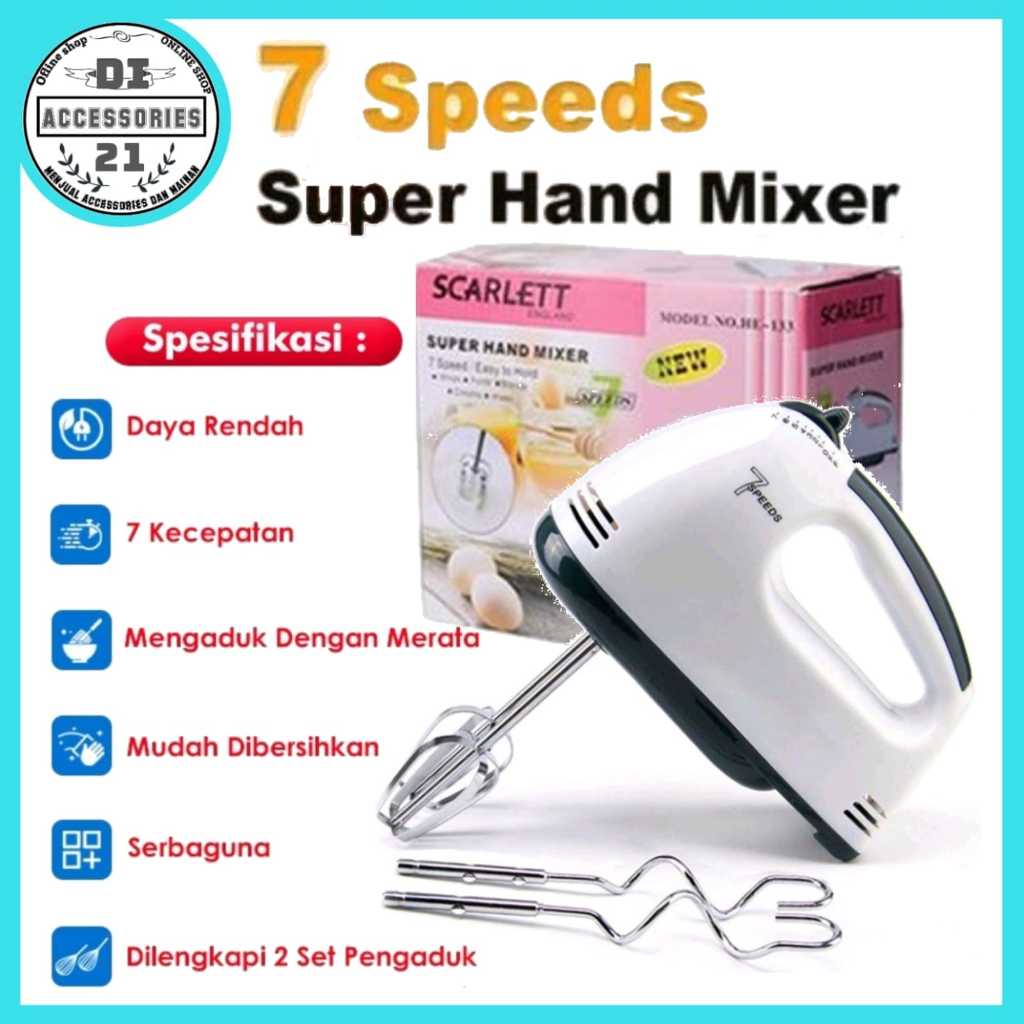 MIXER HAND SUNGLASS / HAND MIXER SCARLETT MIXER TANGAN PENGADUK ...