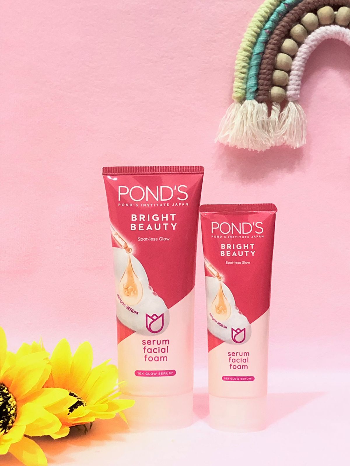 Ponds Facial Foam Bright Beauty Pink 100gr50gr Lazada Indonesia