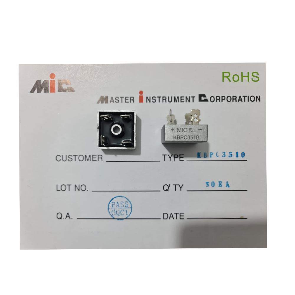 Dioda Bridge 35A KBPC3510 | Diode KBPC 3510 MIC Original Full Pendingin ...