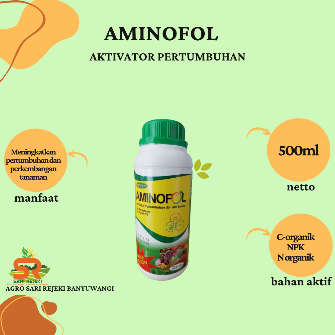 AMINOFOL 500ML ASAM AMINO AKTIVATOR PERTUMBUHAN DAN ANTI STRES | Lazada ...