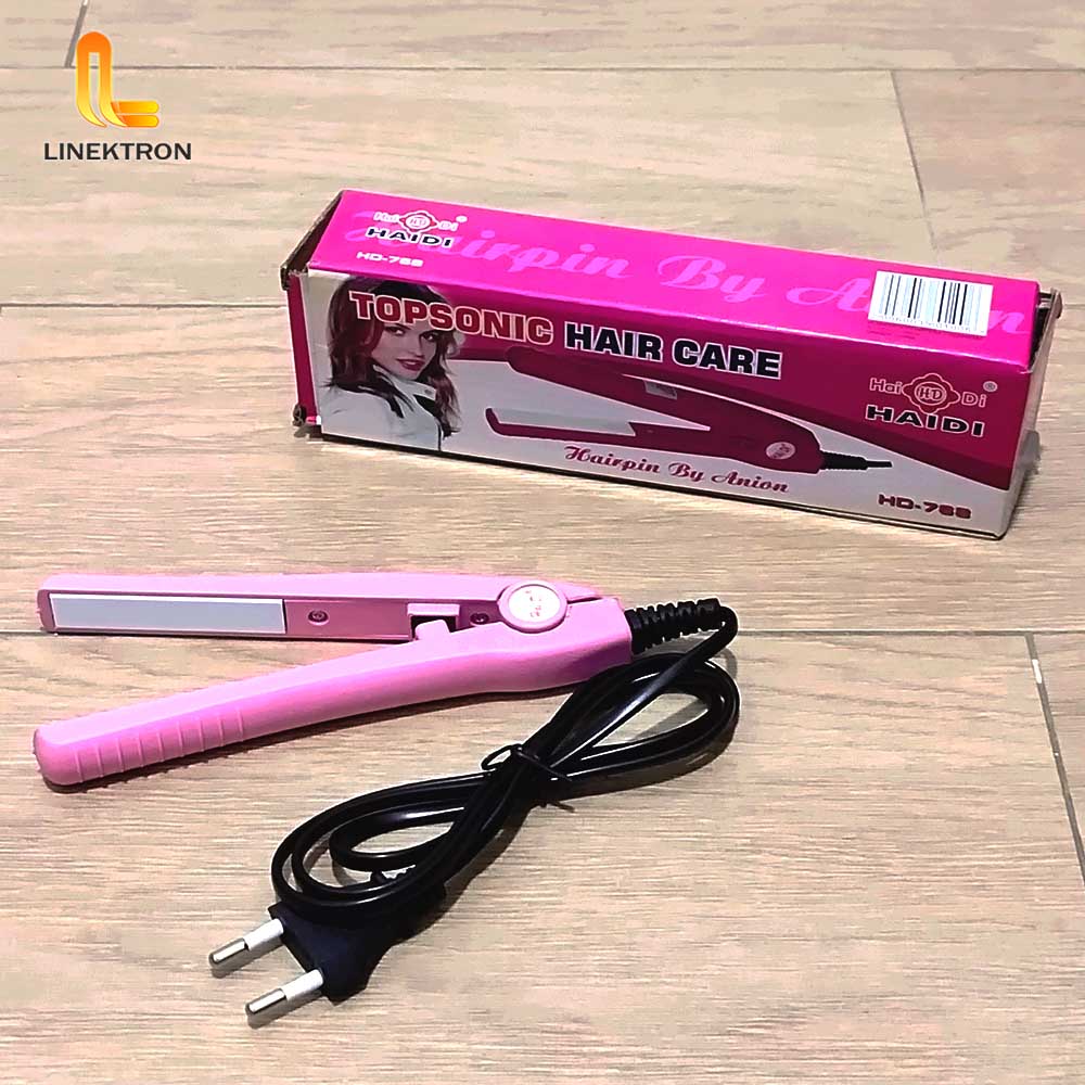 CATOKAN MINI PELURUS RAMBUT / ALAT IRON STRAIGHT LURUS REBONDING ...