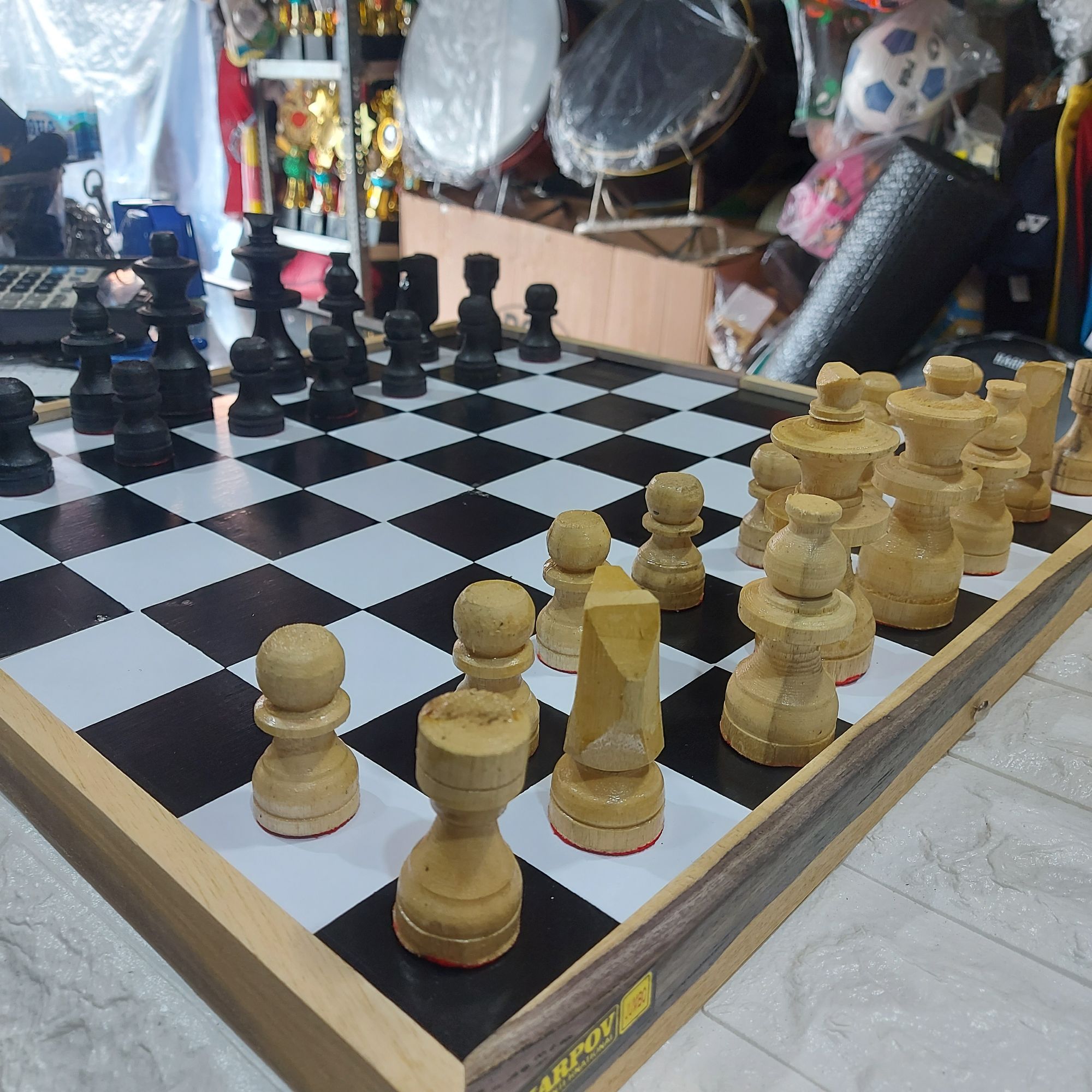 Papan Catur kayu catur kecil sedang besar jumbo | Lazada Indonesia