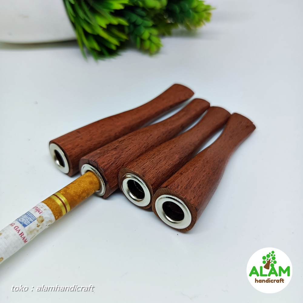 Once Pipa Roko Kayu Nagasari Mini 6cm Lubang Multi Rokok | Lazada Indonesia