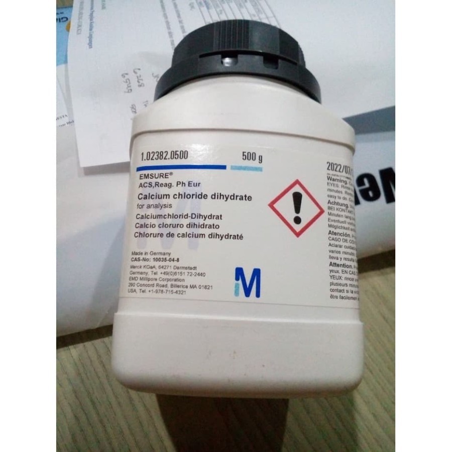 CaCl2 Merck / Calsium Chloride Merck / Calsium Klorida/Kalsium Klorida ...