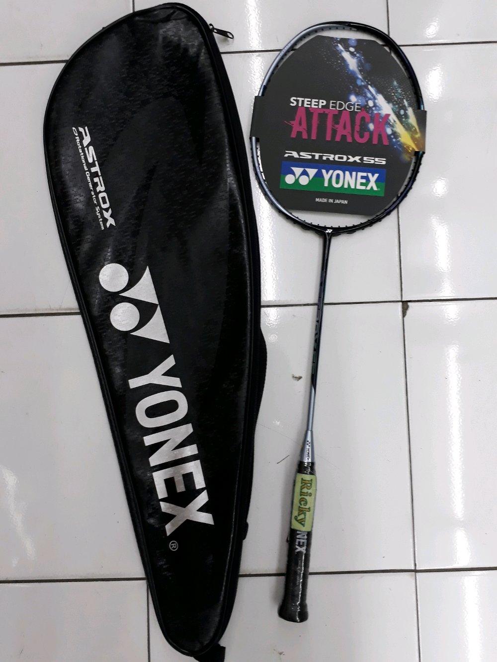RAKET BADMINTON YONEX ASTROX 55 - ORIGINAL - MADE IN JAPAN | Lazada ...