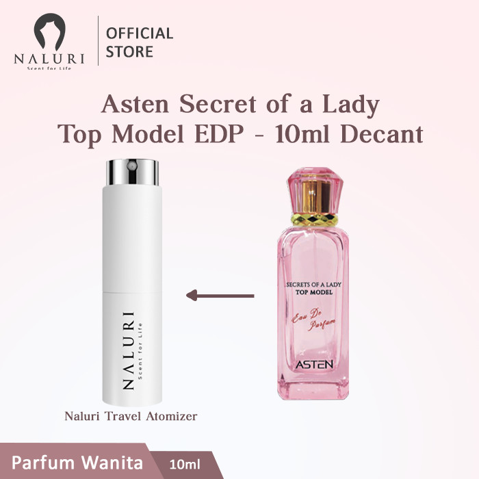 Decant Parfum Original Asten Secret of Lady Top Model EDP 10ml | Lazada ...