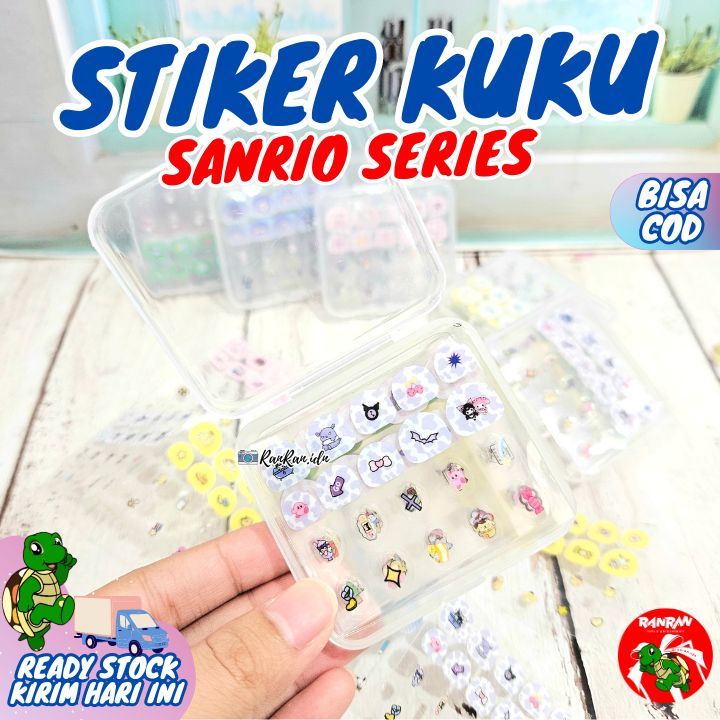 Stiker Kuku Sanrio/ Sticker kuku cewek/ Sticker kuku Lucu/ Sticker ...