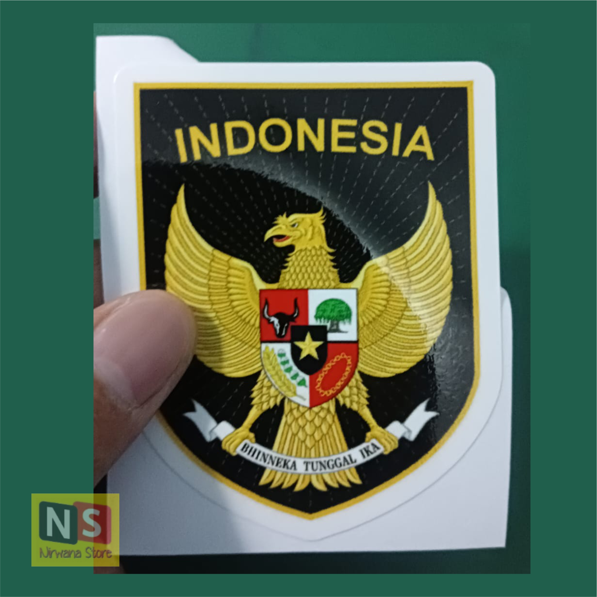 Stiker Logo Garuda Timnas - Sticker Indonesia untuk Laptop Koper Helm ...