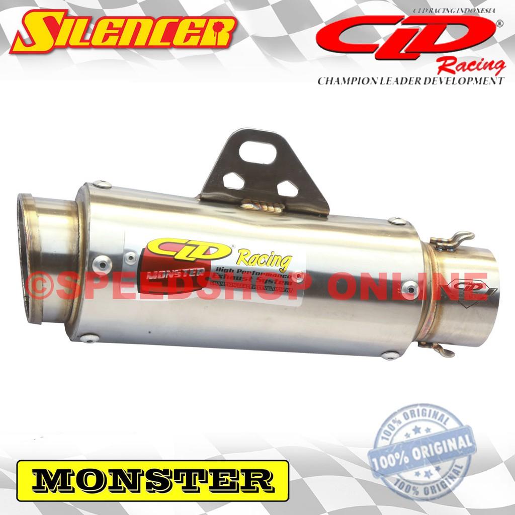 SILENCER ONLY KNALPOT CLD MONSTER RACE ORIGINAL | Lazada Indonesia