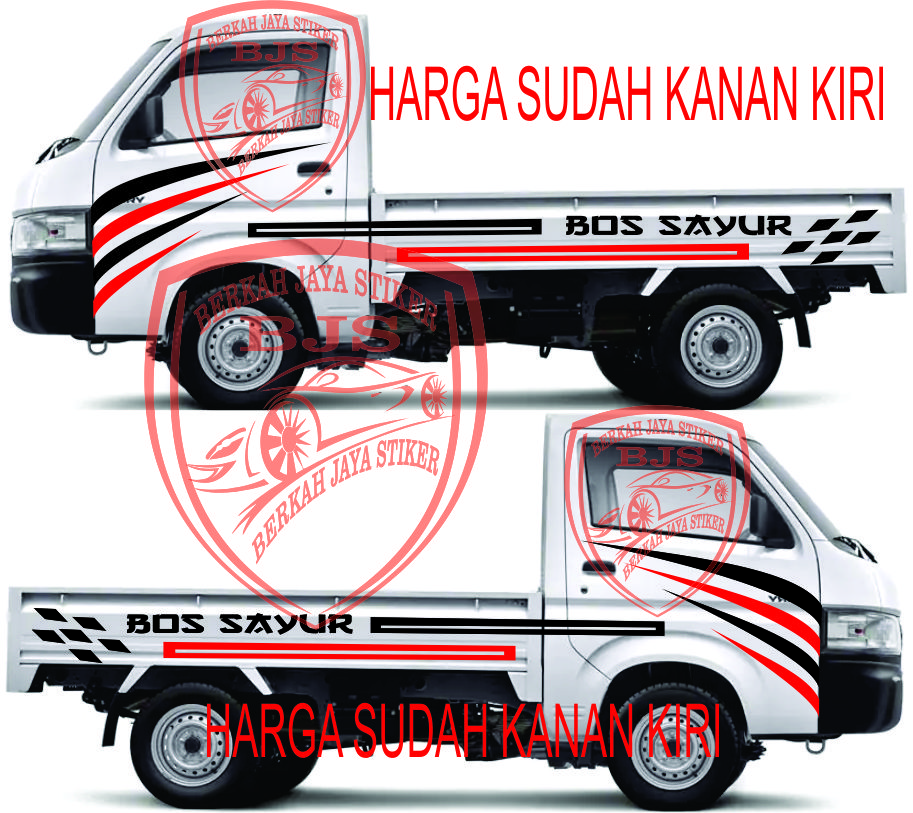 NEW Stiker Mobil Suzuki New Carry Pick Up TULISAN BOS SAYUR | Lazada ...