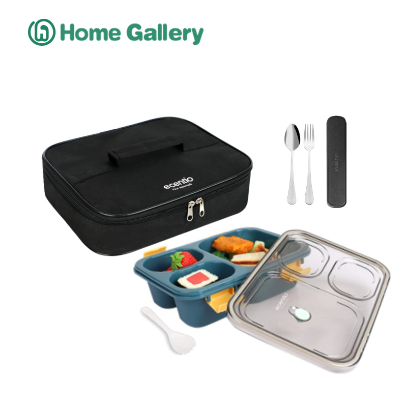 ecentio lunch box kotak makan set tas bekal murah 3 pcs/set kotak makan ... ecentio lunch box kotak makan set tas bekal murah 3 pcs/set kotak makan ...