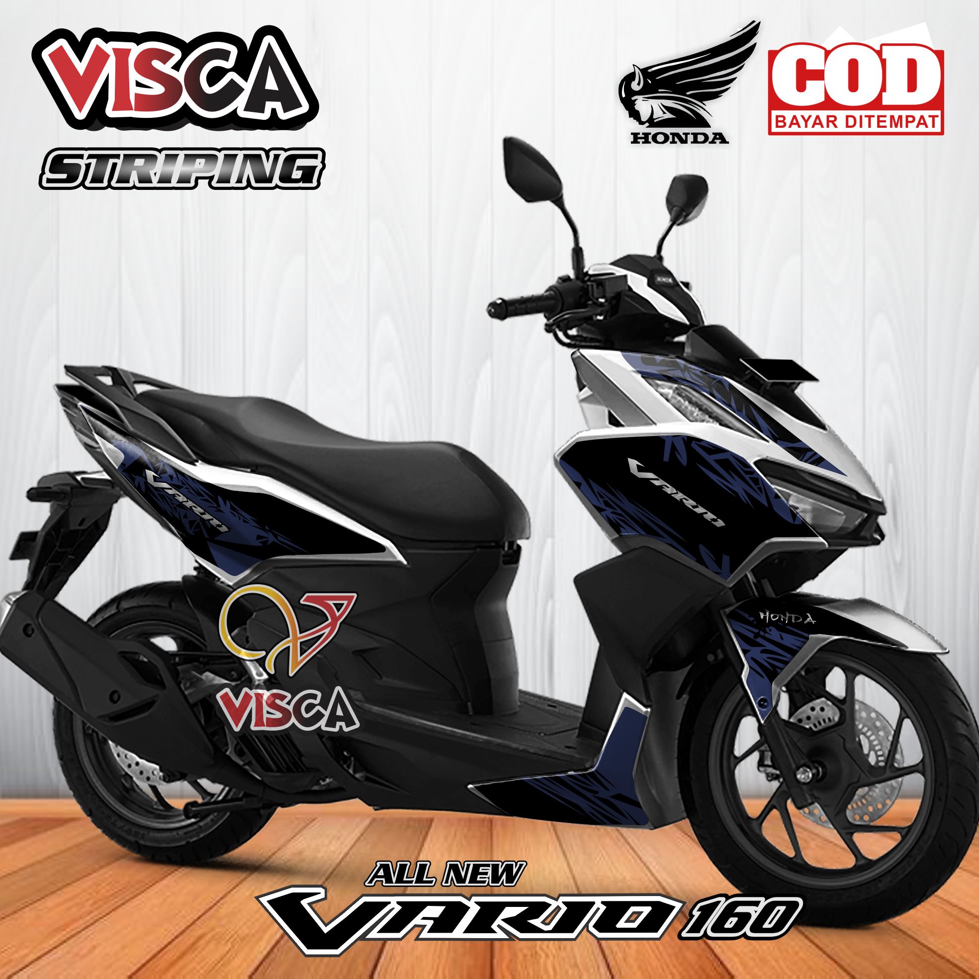 Striping Vario 160 Stiker Vario 160 2022 Striping Honda Vario 160 ...