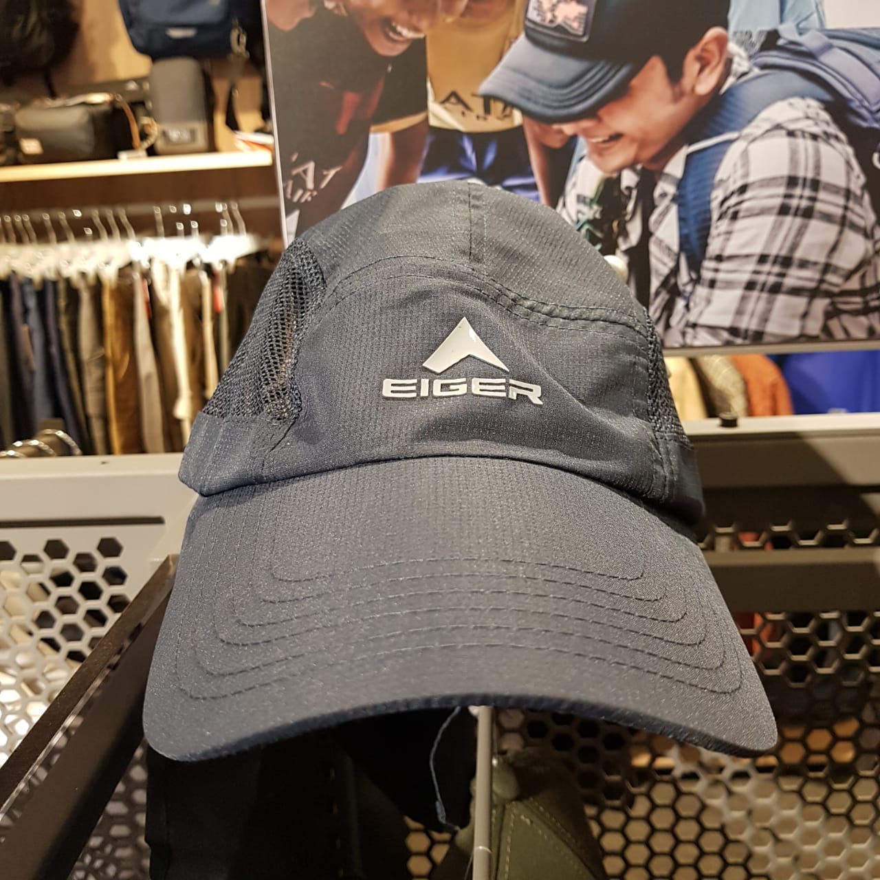 TOPI EIGER ORIGINAL T.FA374 MICRO FISH CAP 1.0, NAV, | Lazada Indonesia