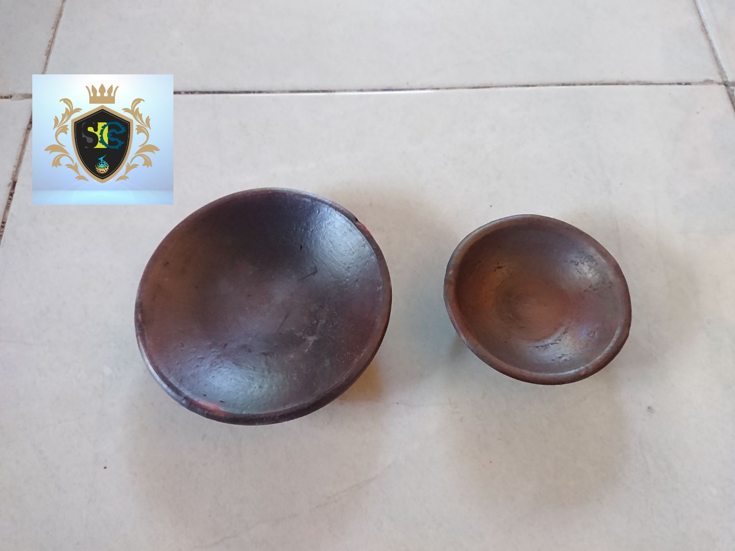 PIRING MANGKUK SAMBAL DIAMETER 8 CM ( 4 pcs) GERABAH TANAH LIAT ...