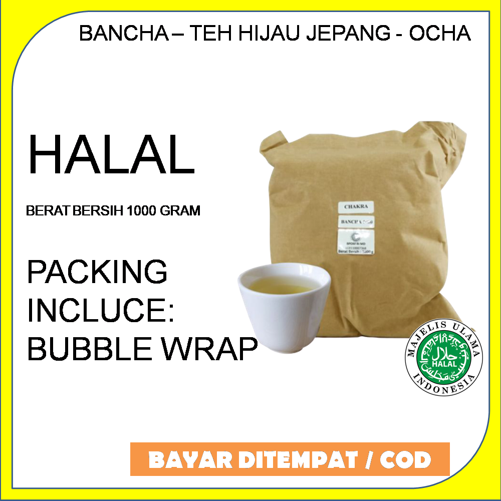 Jaw Bancha Teh Hijau Ocha Jepang Asli | Lazada Indonesia